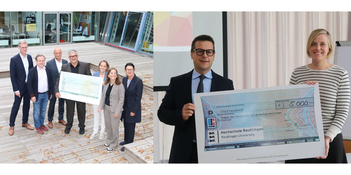 Hochschule zeichnet innovative Forschung und Lehre aus | Reutlingen ...